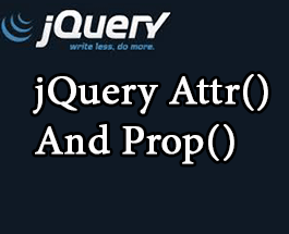 jQuery Attributes - attr - prop - Freetuts
