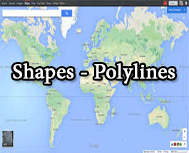 Google Map Shapes - Polylines (vẽ đường thẳng)