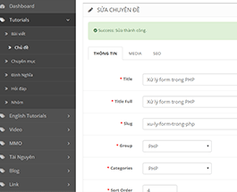 Giới thiệu phần xử lý form trong PHP - Freetuts